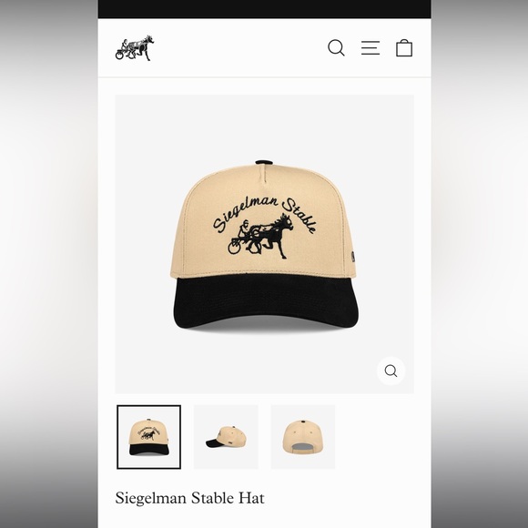 siegelmans stable | Accessories | Siegelman Stable Hat Khakiblack ...